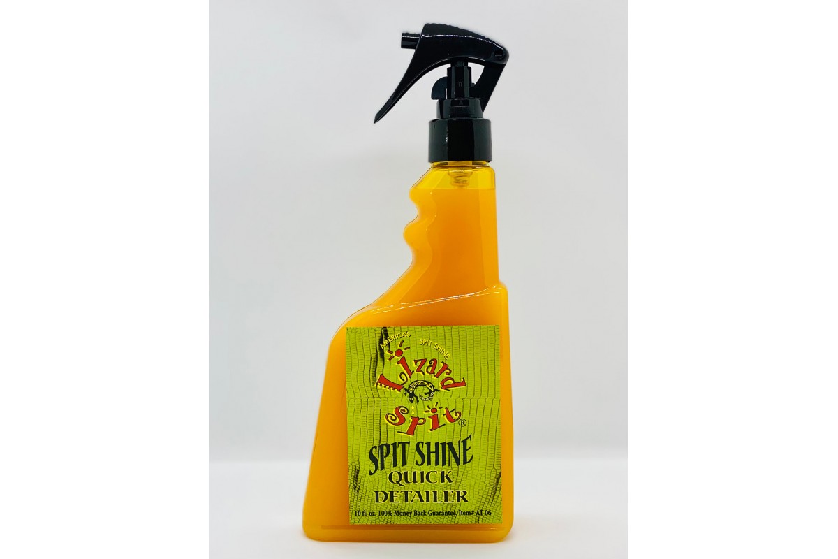 Lizard Spit Spit Shine Detailer Carnauba Spray Wax = 10 oz.